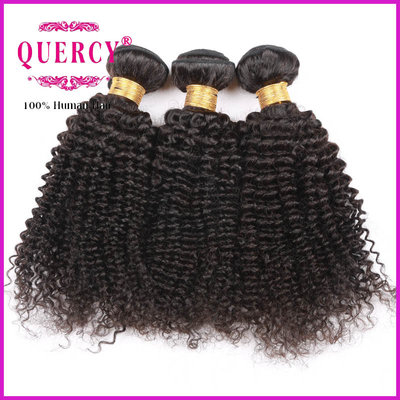8A 100% Unprocessed Virgin Remy Kinky Curl Brazilian Human Hair weave