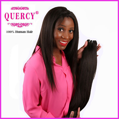 Top Quality 8a grade Peruvian  Virgin Remy Straight Human Hair weave