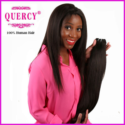 Top Quality 8a grade Peruvian  Virgin Remy Straight Human Hair weave