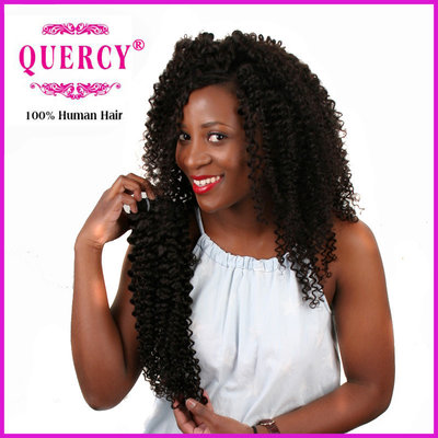 100% unprocessed virgin human hair, Malaysian virgin curly hair Weave