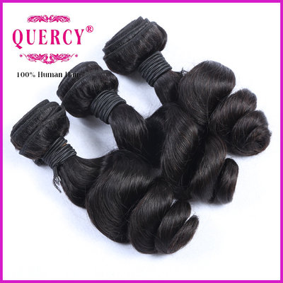 Soft Human Hair Loose Wave 100% Unprocessed Virgin Indian Hair Weaving
