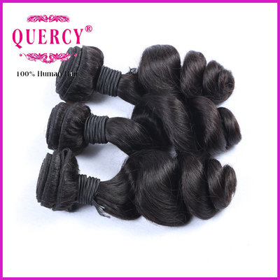 Soft Human Hair Loose Wave 100% Unprocessed Virgin Indian Hair Weaving