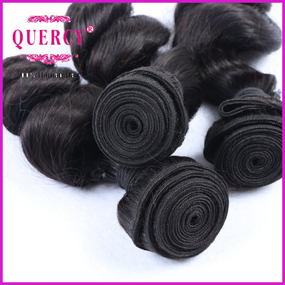 Soft Human Hair Loose Wave 100% Unprocessed Virgin Indian Hair Weaving
