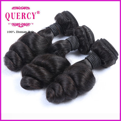 Soft Human Hair Loose Wave 100% Unprocessed Virgin Indian Hair Weaving