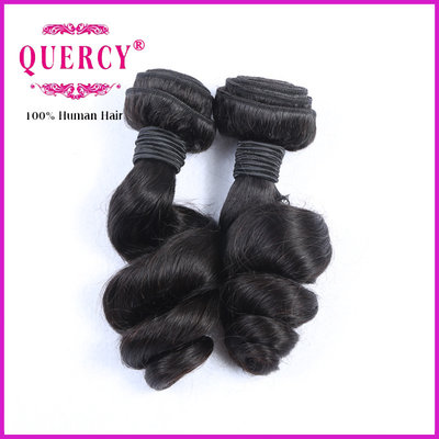 Soft Human Hair Loose Wave 100% Unprocessed Virgin Indian Hair Weaving
