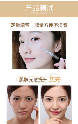 Effective Nano Gold Hydrating Skin Brightening & Pore Shrinking Serum for office ladies and school girls
