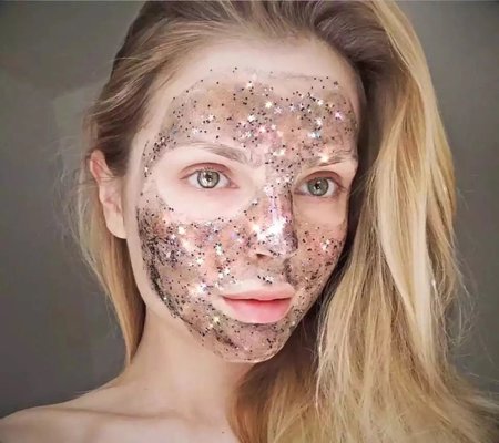 OEM peel off mask with shining star for deep cleansing moisturizing and nourishing home use or salon use