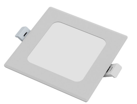 Hotel Restaurant IP44 450lm 122mm Super Slim Led Panel Light  6W Bathroom Lighting