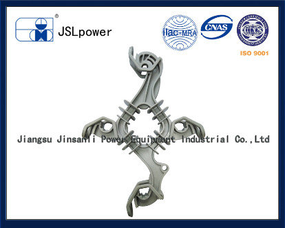Low Voltage HDPE Power Line Spacers 15kV Easy Transportation Hard Materials