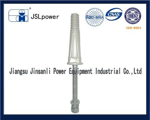25kV HDPE Pin Insulator Spindle , Power Line Accessories With Long Service Life