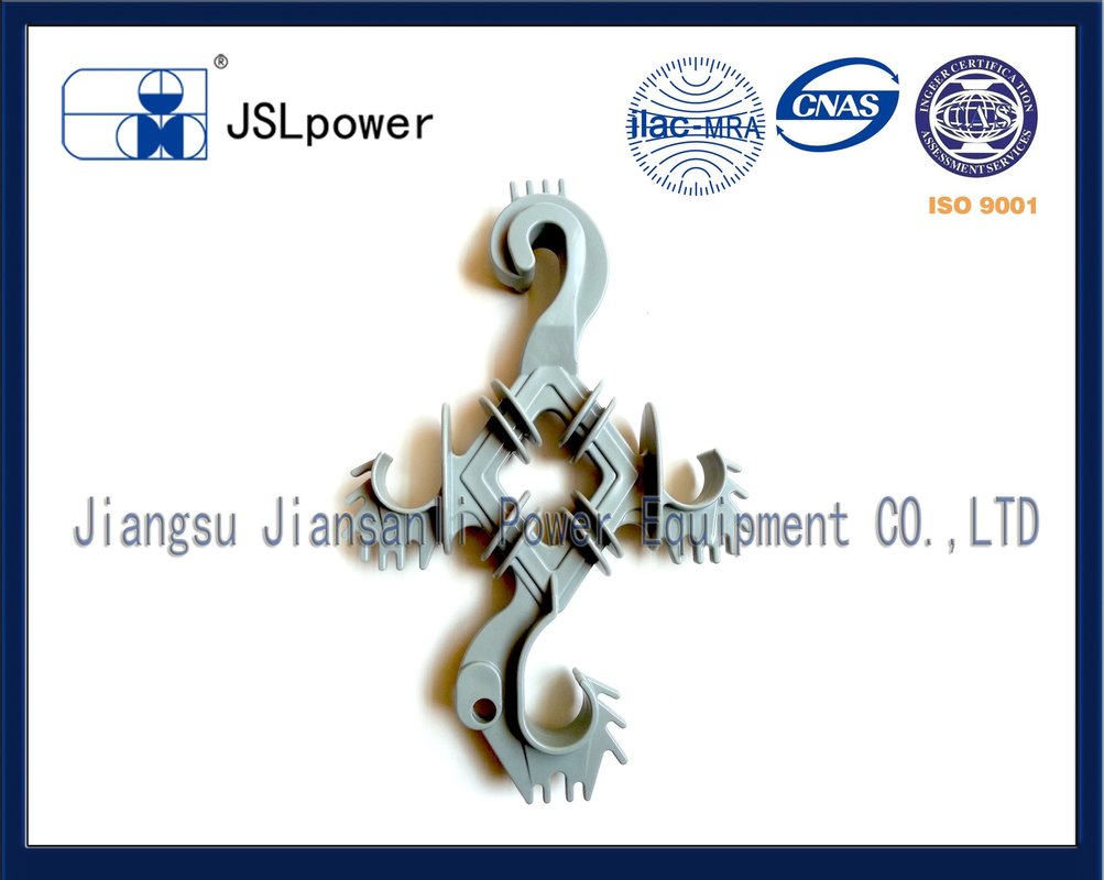 Polyethylene Power Line Spacers , 15kv Hdpe Transmission Line Spacers