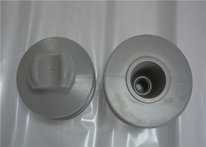 Light Grey Composite Pin Insulator 13kN Bearing Capacity HDPE New Material