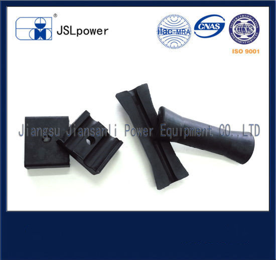 IEC Standard Black Suspension Rubber Bushing For Electric Power Fittings