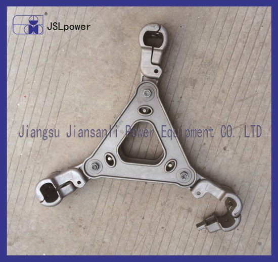 Black Rubber Suspension Bushings , Electrical Power Fittings Suspension Clamp