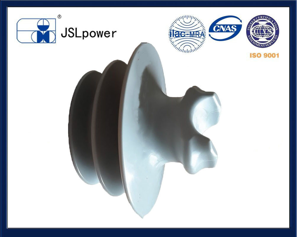 F Neck Polymer Pin Insulator , Composite Pin Insulator Superior Heat Resistance
