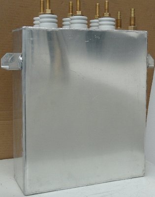 High Power Aluminium HV Capacitors Solid Medium For AC Power Supply