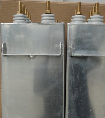 High Power Aluminium HV Capacitors Solid Medium For AC Power Supply