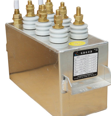 Large High Power Capacitors with Copper Terminal , 1.5KV water cooling Capacitor
