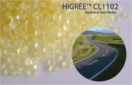 Light Color Low Odor C5 Hydrocarbon Resin Higree CL1102 For Road Marking Paint