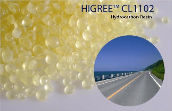 Light Color Low Odor C5 Hydrocarbon Resin Higree CL1102 For Road Marking Paint