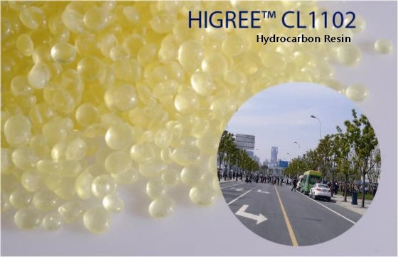 Light Color Low Odor C5 Hydrocarbon Resin Higree CL1102 For Road Marking Paint