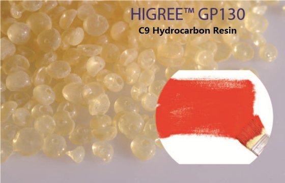 Light Color Thermoplastic Hydrocarbon HIGREE GP130 C9 Resin With Low Odor