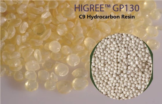 Light Color Thermoplastic Hydrocarbon HIGREE GP130 C9 Resin With Low Odor