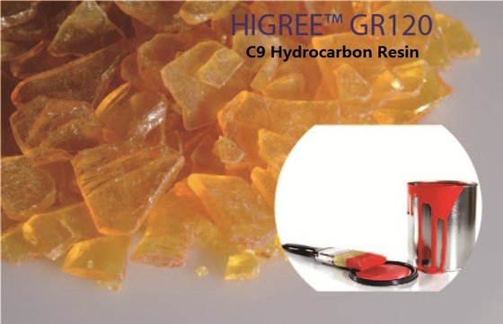 C9 Aromatic hydrocarbon  Resin/ petroleum resin for paints GR120 color 10