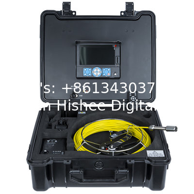 HVB 30m 120 viewing degree with 7 Inch LCD Monitor sewer pipe inspection camera