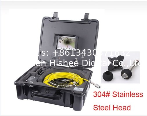 HVB 30/40m Cable Drain Sewer Pipe Inspection Camera, Underwater CCTV Video Inspection camera