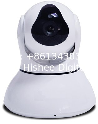 720p IP network camera with two way audio built-in micro speaker ptz network camera