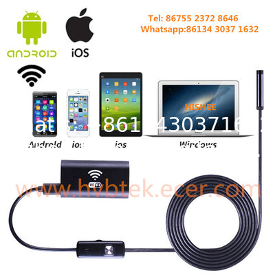 Soft Tube 1/1.5/2/3.5/5m 720P Waterproof Borescope WiFi USB Endoscopes for Android/IOS/Windows PC