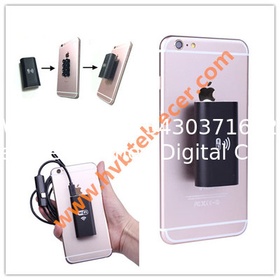 Wireless Inspection Camera Wifi Semi-rigid Endoscope  2.0MP HD Waterproof Snake Camera with 8 adjustable Led lights