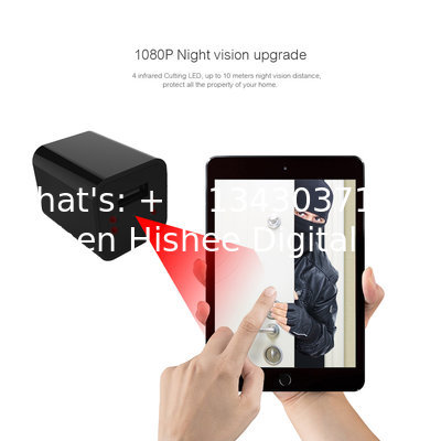 2018 New version invisible bathroom hidden camera iphone charger Motion Sensor white/black portable phone charger camera