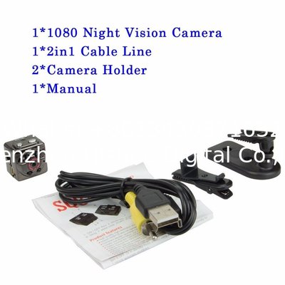 Multi function Mini Camera IR Night Vision SQ8 Mini DV，1080p mini hd digital video camera spy camcorder with recording