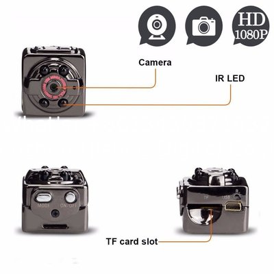 Super long standby miniature cameras SQ8 HD Camcorder Night Vision Micro Spy Hidden Camera,Mini DV Voice Video Recorder