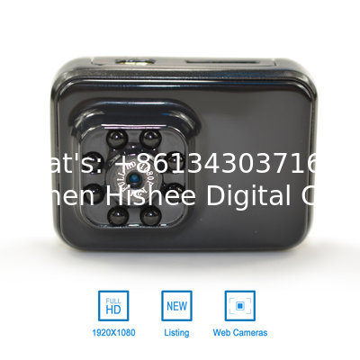 Hot Sale Night Vision 360 Wifi Action Cameras, Motion Sensor Wireless Sports Camera 30FPS sports hd mini dv 1080p manual