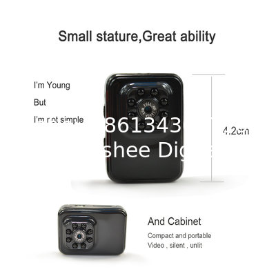 Hot Sale Night Vision 360 Wifi Action Cameras, Motion Sensor Wireless Sports Camera 30FPS sports hd mini dv 1080p manual