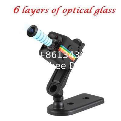 Small Coin Size Mini Camera SQ11 HD Video Camcorder 3.6mm Night Vision 1080P Sports Mini DV with Voice Recorder