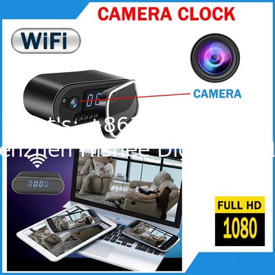 Best selling products in Amazon hidden camera clock oem home security system baby monitoring camera Clock espion horloge