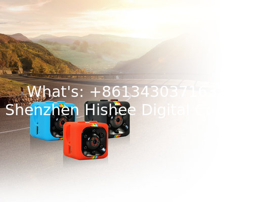 wholesale price smallest 5 color optional mini camera spy hidden digital video camera sq11 for home or sport camera dv