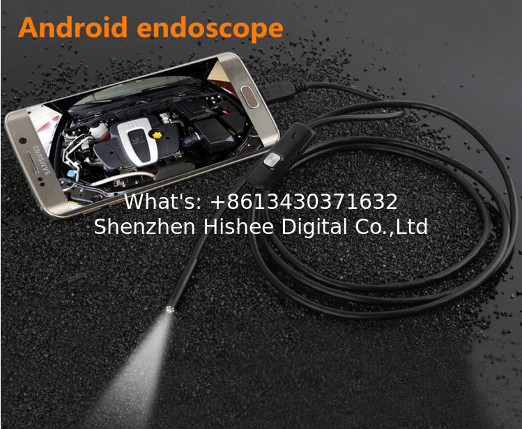High Resolution IP67 Waterproof Mobile Phone Endoscope/Borescope Camera for Car Check