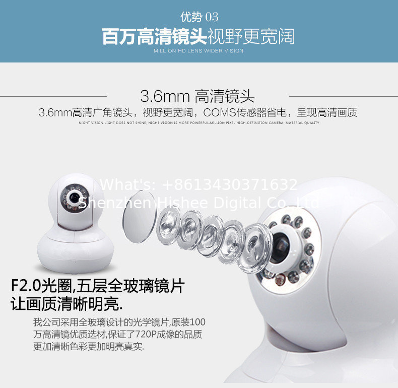 full hd 360 viewerframe mode pir PTZ Wifi network P2P Onvif wireless mini ip wifi camera