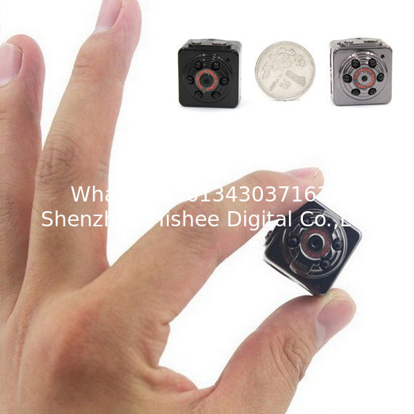 Multi function Mini Camera IR Night Vision SQ8 Mini DV，1080p mini hd digital video camera spy camcorder with recording
