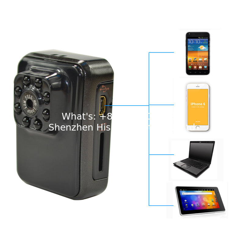2018 Hot Sell 4K Sport Camera Wireless R3 Action Camera Ultra 30fps 8leds Infrared Night Light Smallest Sports dv Camera