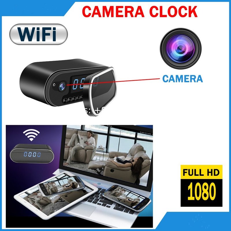 Best selling products in Amazon hidden camera clock oem home security system baby monitoring camera Clock espion horloge
