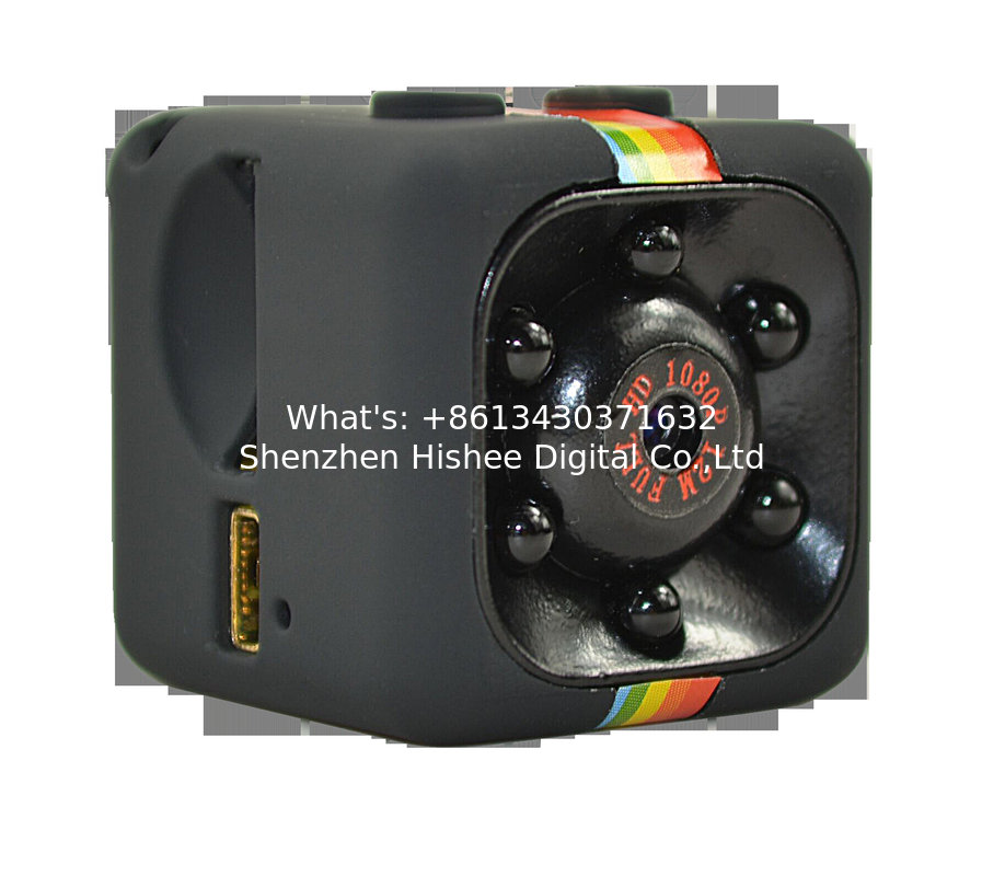 wholesale price smallest 5 color optional mini camera spy hidden digital video camera sq11 for home or sport camera dv