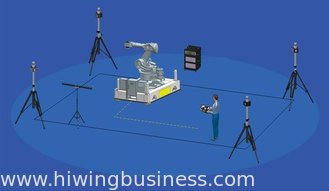 High Efficiency Mecanum Wheels Forklift For Aircraft Manufacturing / Assembly