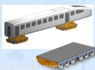 Electric Sidewinder Mecanum Wheel Forklift Transportation Locomotive Car