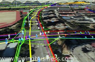 Urban Underground Pipeline System Oil / Water / Gas Pipeline Management
